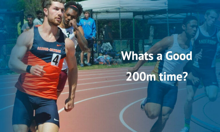 Whats a good 200m time? Check the average time against yours